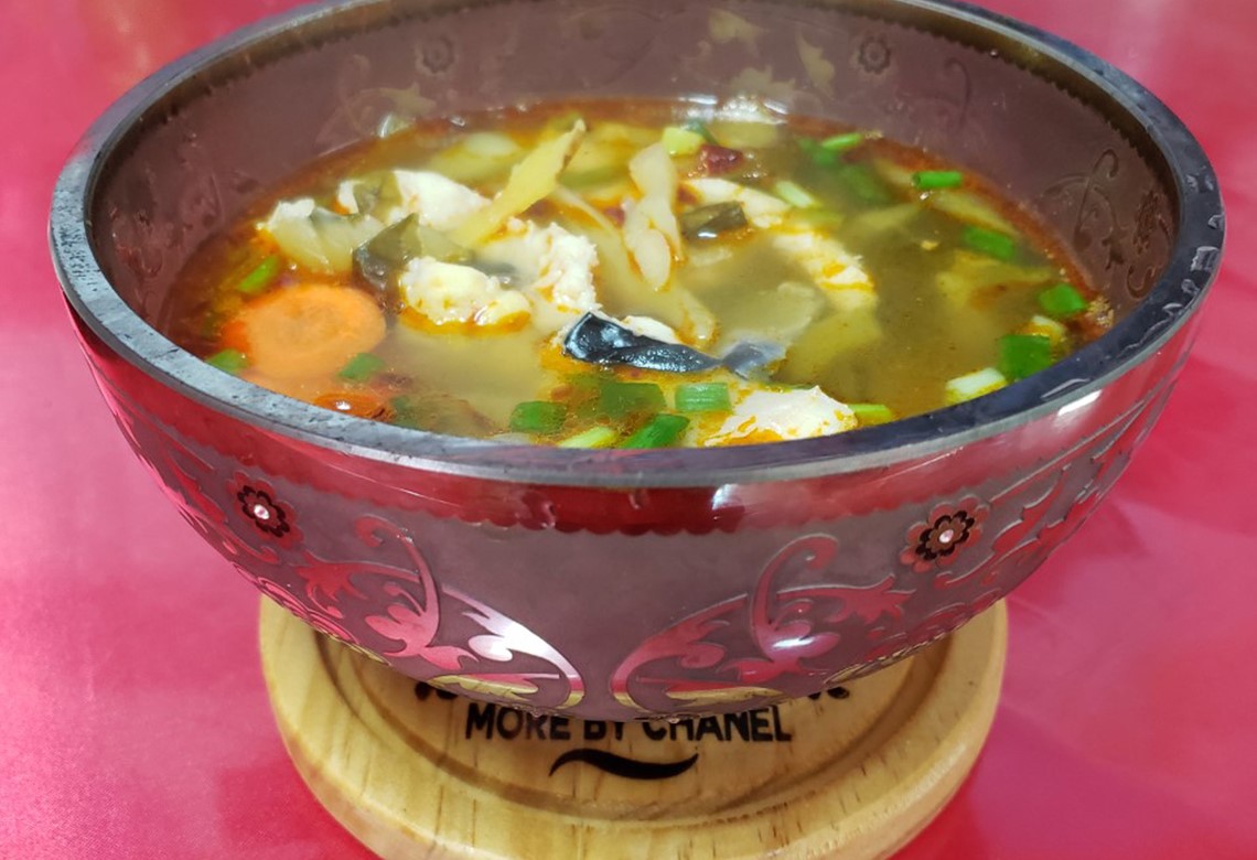 Vietnamese Zoetzure Soep